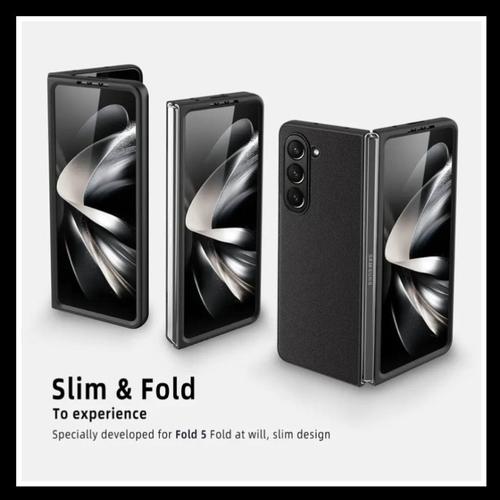 Jual Samsung Galaxy Z Fold5 Fold 5 5G Hard Case Magic Leather Glass ...