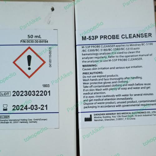 Jual probe cleanser Mindray 50ml - Kota Surabaya - PartAlkes | Tokopedia