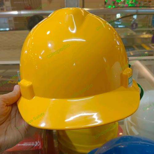 Jual Helm Safety Msa Full Set / Helm Kerja Proyek Warna Kuning SNI ...