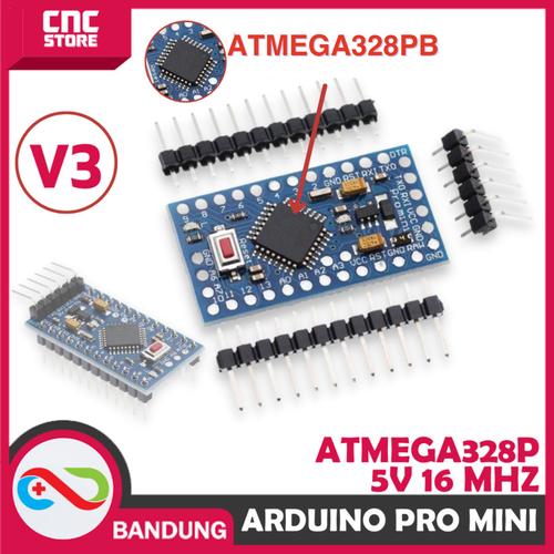 Promo [CNC] ARDUINO PRO MINI V3 ATMEGA328P 5V BOARD - Kota Bandung ...