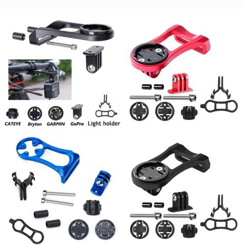 Jual Barflay Bracket Stem Garmin Bryton Cateye GoPro Bar Fly Stem ...
