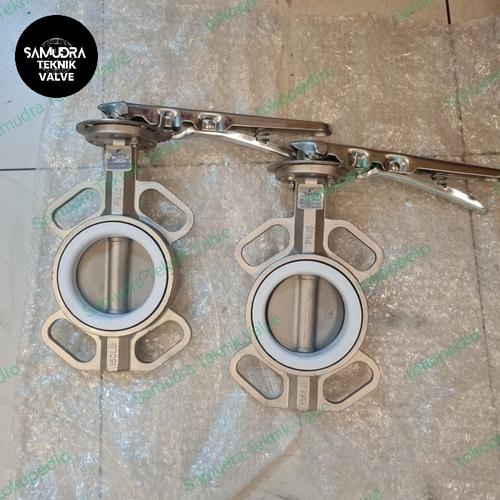 Jual butterfly valve cs 10" inch SS304 PN16 JIS 10K - Jakarta Barat ...