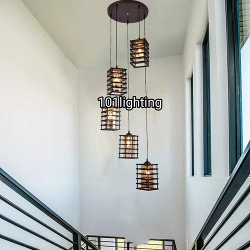 Jual lampu gantung void tangga minimalis lampu hias void 888/5 ...