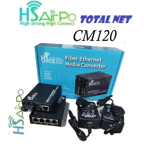 Jual HSAIRPO AirPo CM120 FIBER ETHERNET MEDIA 4Port Lan - Jakarta Pusat ...