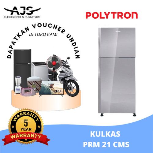 Jual POLYTRON Kulkas 2 Pintu 220 Liter PRM 21 CMS BELEZZA Glass Door - Jakarta Barat - AJS ...