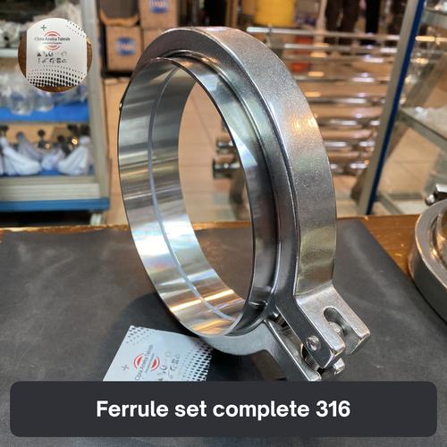 Jual Ferrule set complete 316 5inch clamp singlepin - Jakarta Barat - Cipta Aneka Teknik | Tokopedia