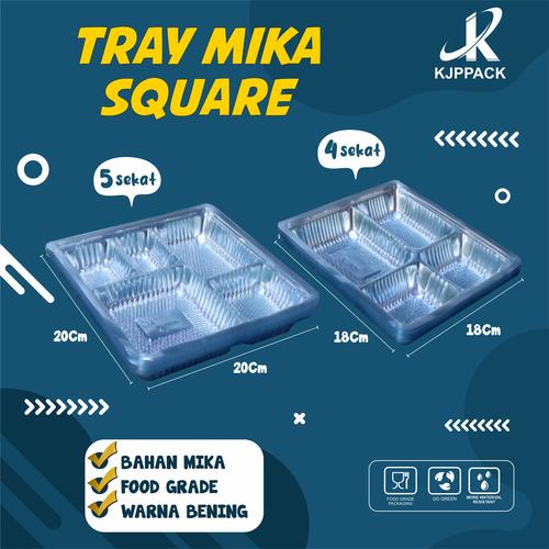 Jual DUS NASI 18x18 BOX CATERING kertas TEBAL ECO Kraft FDA HALAL ...