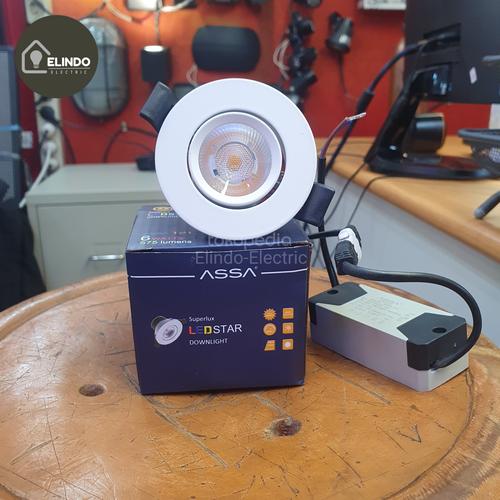 Jual LAMPU DOWNLIGHT LED SPOT 6W/6WATT COB ASSA 121 LED SPOTLIGHT INBOW ...