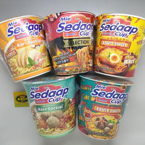 Jual MIE SEDAAP CUP ALL VARIAN MI SEDAP CUP SEMUA RASA - Ayam Jerit ...
