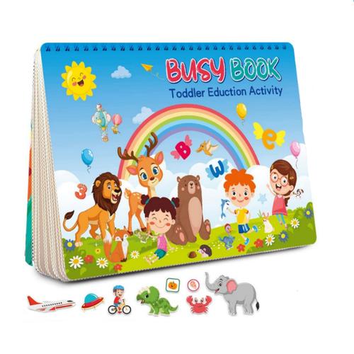 Jual Busy Book Toddler Education Activity Book Edukasi Aktivitas Anak ...