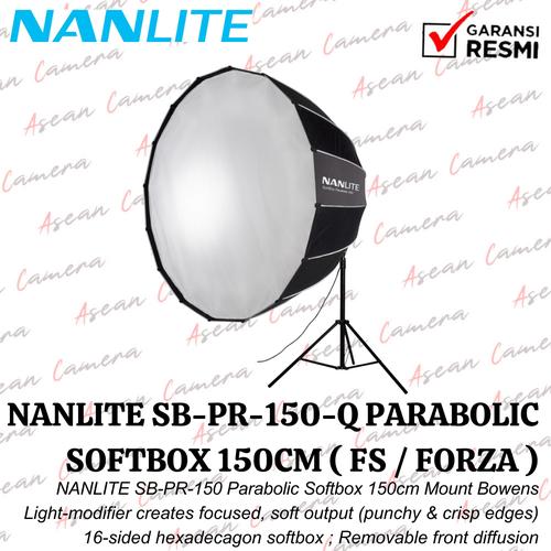 Jual NANLITE SB-PR-150 Parabolic Softbox 150cm Mount Bowens Forza SB PR 150 - Jakarta Utara ...