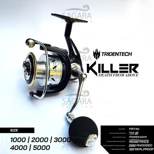 Jual Reel Tridentech Killer Reel Pancing Spinning Power Handle - KL1000 - Kab. Sukabumi - Sagara ...