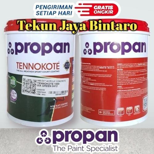 Promo TENNOKOTE 1 KG OXIDE RED CAT LAPANGAN PROPAN/CARPORT / GARASI ...