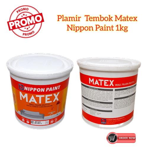 Jual Cat Dempul Plamir Wall Filler Dinding Tembok Nippon Matex Kaleng ...