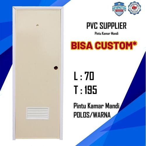 Jual Pintu PVC Kamar Mandi Polos - Putih - Kab. Tangerang - PVC ...