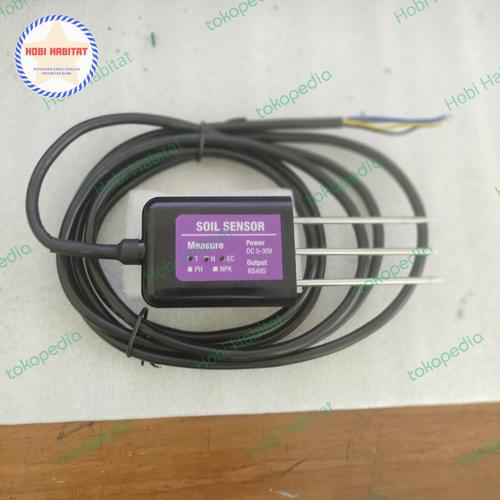 Jual Sensor Soil Moisture Industrial RS485 Conductivity EC Tanah THEC ...