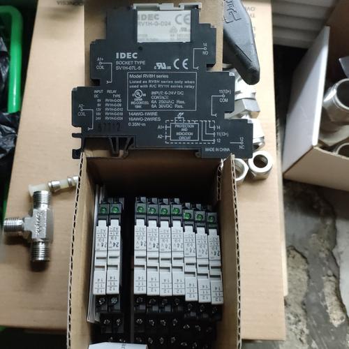 Jual IDEC slim relay socket RV1H-G-D24 + Socket SV1H-07L-5 - Kab. Cilacap - Multi Teknik Cilacap ...