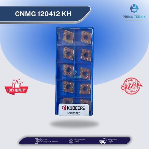 Jual Insert CNMG 120412 KH || Grade CA310 - Merk KYOCERA / Original ...