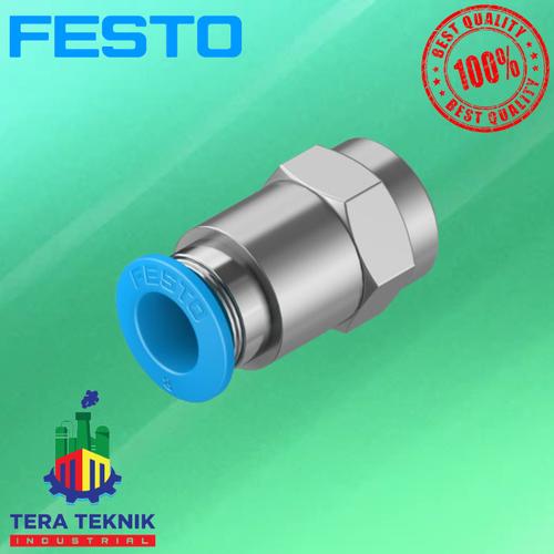 Jual PUSH-IN FITTING QSF-1/8-10-B FESTO READY STOCK - Jakarta Utara - TERA TEKNIK INDUSTRIAL ...