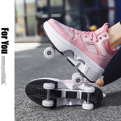 Jual Roller Skate Sneakers Sepatu Roda Olahraga Anak-anak Dengan 4 Roda ...