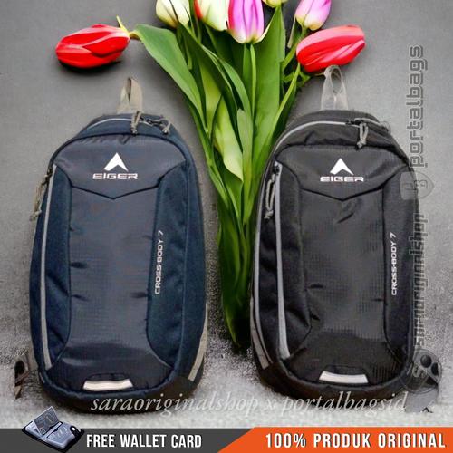 Promo Eiger Crossbody 7 2.0 shoulder bag Tas Selempang Pria Original ...