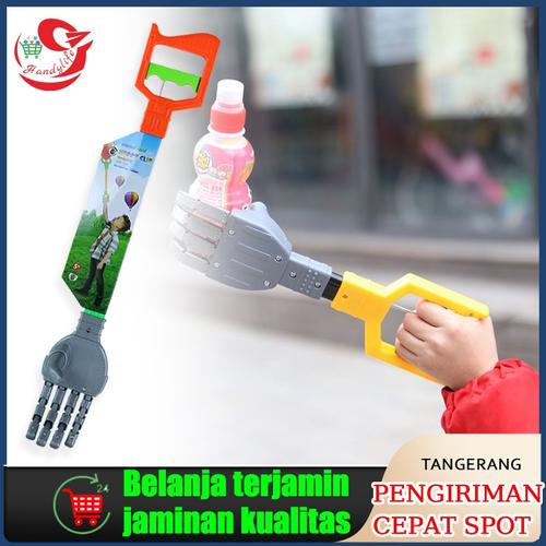 Jual Robot Claw Hand Grabber Grabbing Stick Kid Boy Toy Robot Hand ...