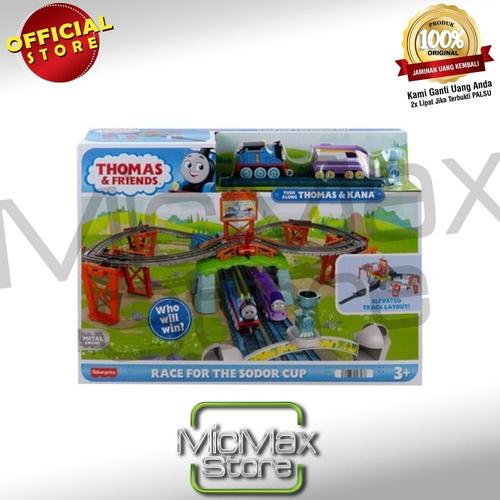 Jual Thomas & Friends Fisher Race For The Sodor Cup Set Metal Engine ...