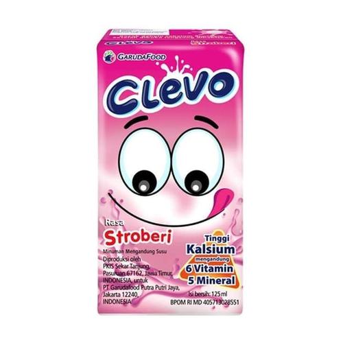 Jual 5pcs - Clevo Susu UHT Rasa Strawberry [115 mL] - Kab. Bandung ...