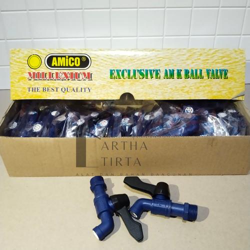 Jual Kran PVC Amico 1/2" dan 3/4" inch / Keran Air PVC Original - 1/2 ...