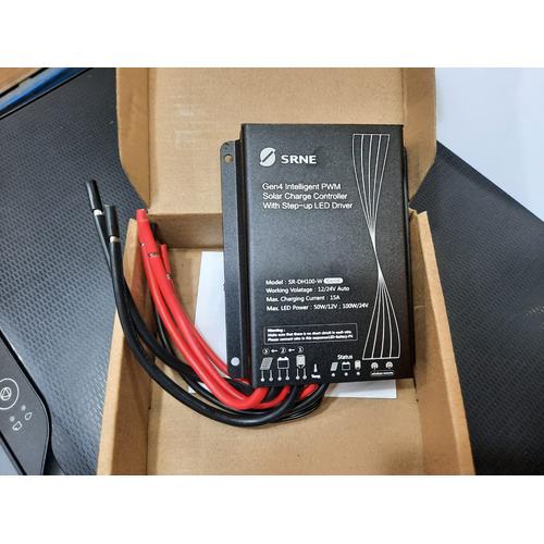 Jual SRNE Solar Charge Controller All In One 15A SR-DH100 Auto 12V/24V ...