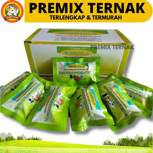 Jual WORMZOL B 1 BOX (24 BOLUS) - Obat Cacing Cacingan Sapi Kerbau Kuda ...