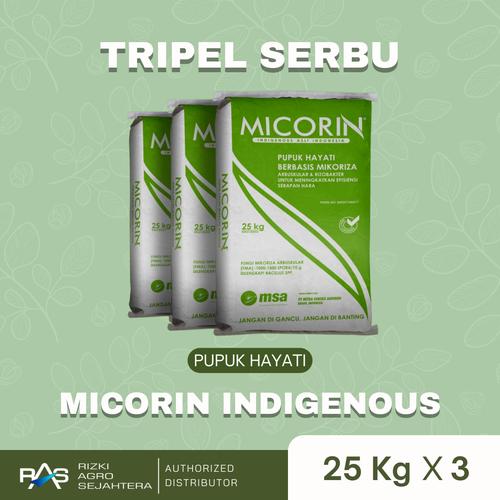 Jual Micorin Indigenous 25 Kg X 3 - Pupuk Organik Menyerap Zat Hara ...