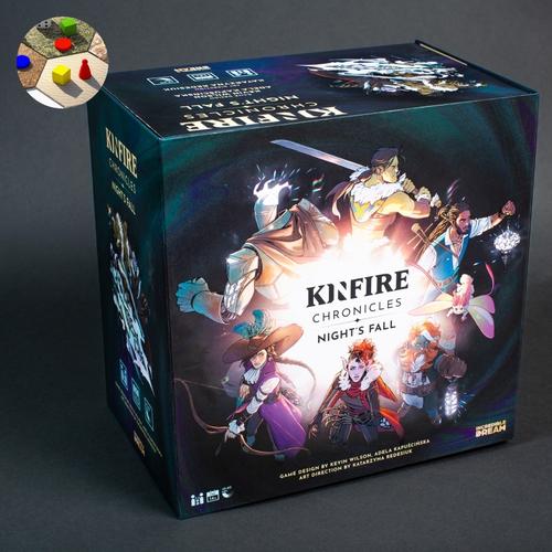 Jual Kinfire Chronicles Night's Fall + Upgrade Kit Kickstarter board ...