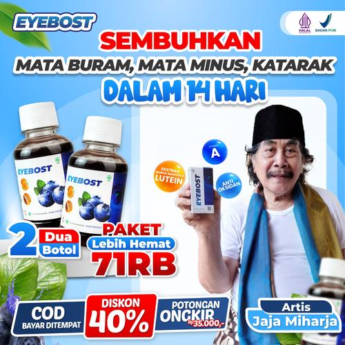 Jual PAKET 2 BOTOL EYEBOST Madu Eyebost Vitamin Mata Ekstrak - Kota ...