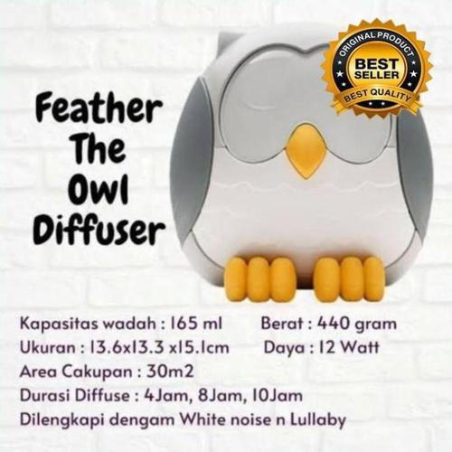Jual Diffuser Owl Young Living Diffuser Feather The Owl Original Best ...