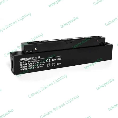 Jual Power Supply/Trafo Magnetic Track Light DC 48V - 100Watt - Jakarta ...