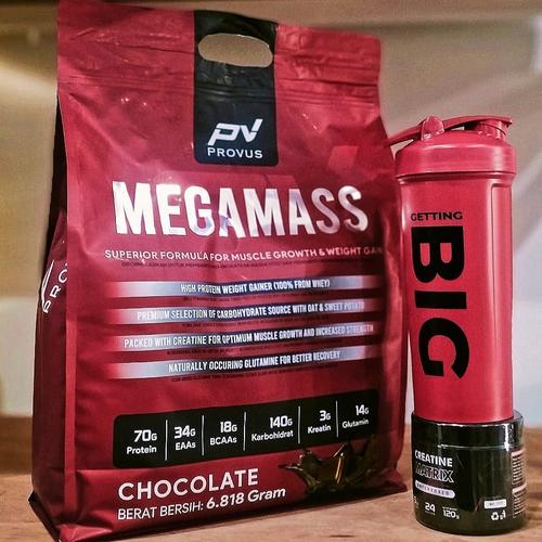Jual Provus MEGA MASS Megamass Gainer 15 lbs 15lb Weight Gain Bulking ...