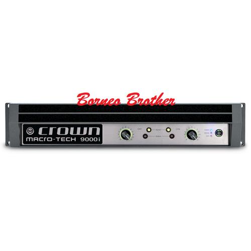 Jual Crown MA9000i Macro-Tech Original Power Amplifier 2 x 1500 Watt @8Ω - Jakarta Barat ...