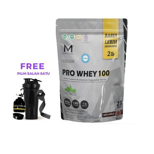 Promo Muscle First Pro Whey 100 2lb 2 lbs M1 Pro Whey Protein - Cokelat ...