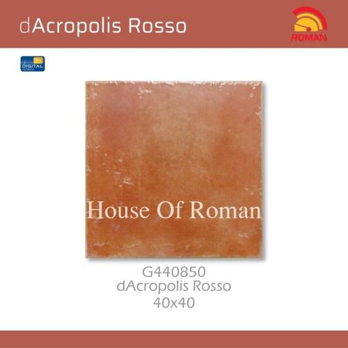 Jual ROMAN KERAMIK Lantai 40x40 dAcropolis Rosso / Keramik Lantai ...