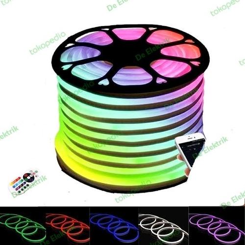Jual Lampu LED Neon Flex 2835 RGB 4 Pin AC 220V HITATO (Meteran ...