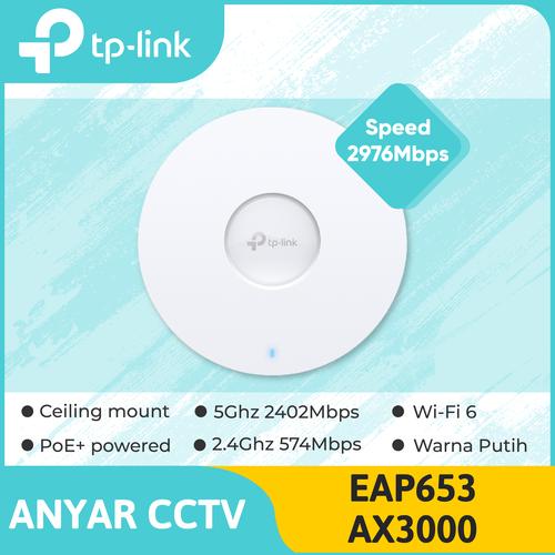 Jual TP LINK EAP653 AX3000 Ceiling Mount WiFi 6 Access Point EAP 653 ...