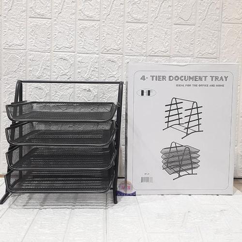 Jual RAK KERTAS TRAY BESI SUSUN BAGUS/ DESK ORGANIZER/RAK SUSUN - SUSUN ...