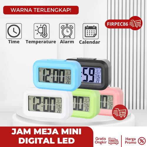 Jual DIGITAL Jam Weker Digital Jam Meja SMART ALARM CLOCK Ukuran Mini ...
