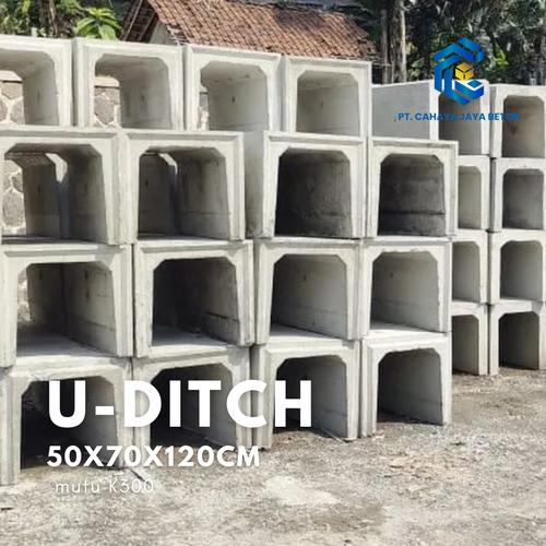 Jual U-DITCH 50x70x120cm Mutu Beton K300 Saluran Gorong Gorong UDIT ...
