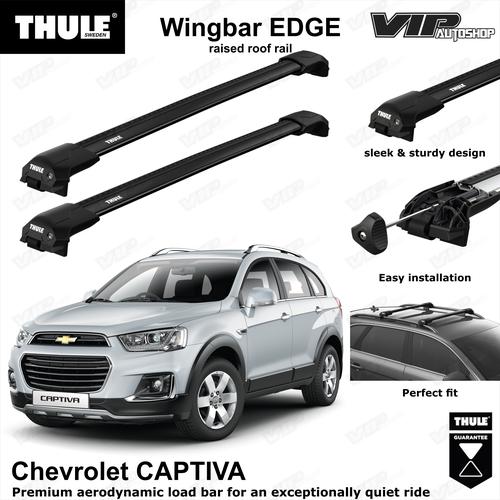 Jual Chevrolet CAPTIVA Thule crossbar Wingbar EDGE roof rail - Kota ...