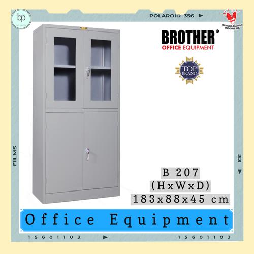 Jual Lemari Arsip Besi Brother B-207 Lemari File Besi Pintu Ayun ...
