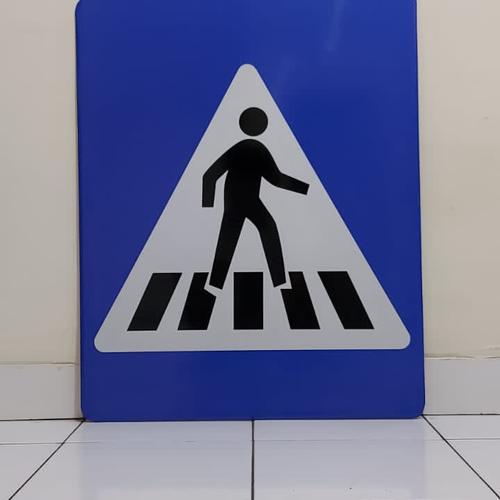 Jual PAPAN RAMBU JALAN LALU LINTAS PENYEBRANGAN - 60x50 - Jakarta Barat ...