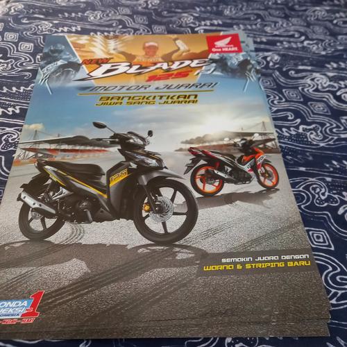 Jual brosur new blade 125 - Kab. Tangerang - raja brosur murah | Tokopedia