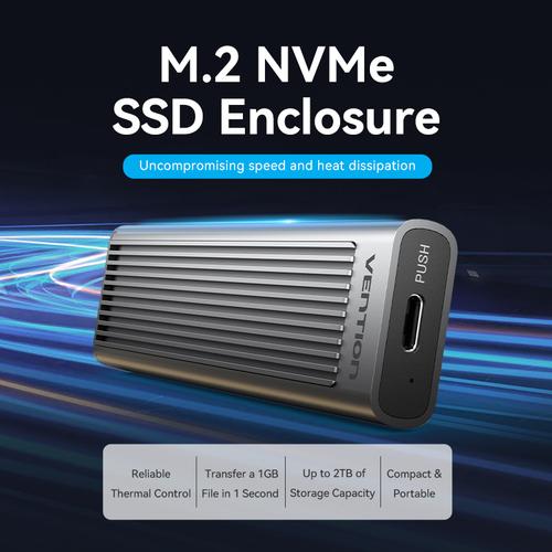 Jual M.2 NVMe SSD Enclosure External Case NGFF M2 NVMe-VENTION - KPG ...